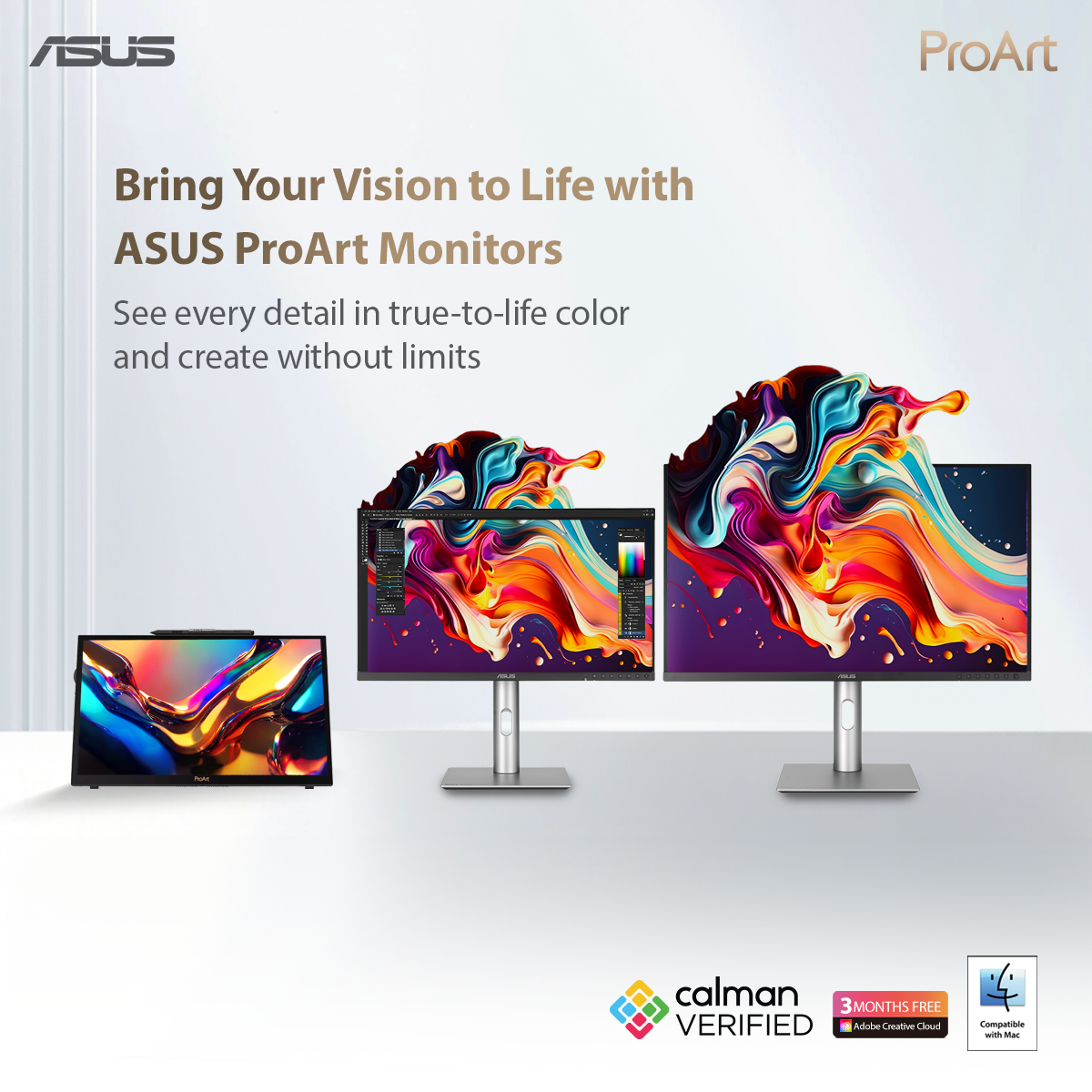 ASUS ProArt Monitors