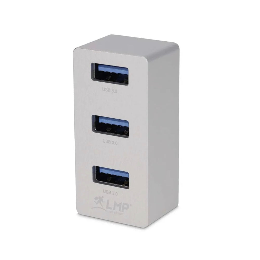 LMP USB-C Tiny Hub 3-Port USB-A Hub for iMac 24" (2021 - 2023) - Silve